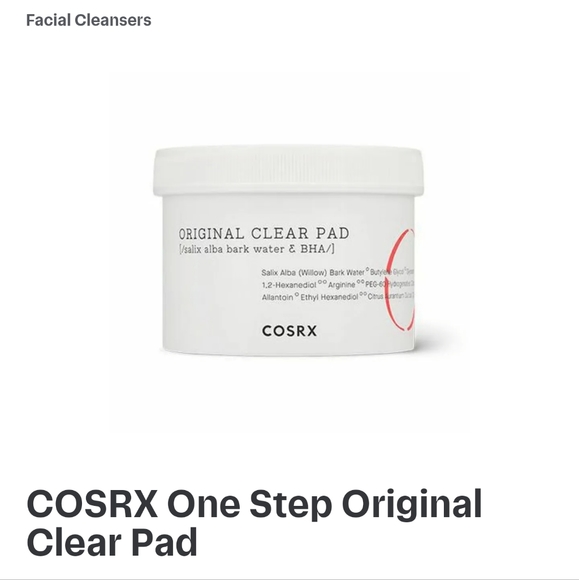 cosrx | Skincare | Cosrx Original Clear Pad | Poshmark